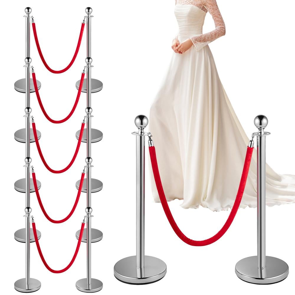 TOPATY Crowd Control Ropes and Poles Waterproof Barriers for Crowd ...