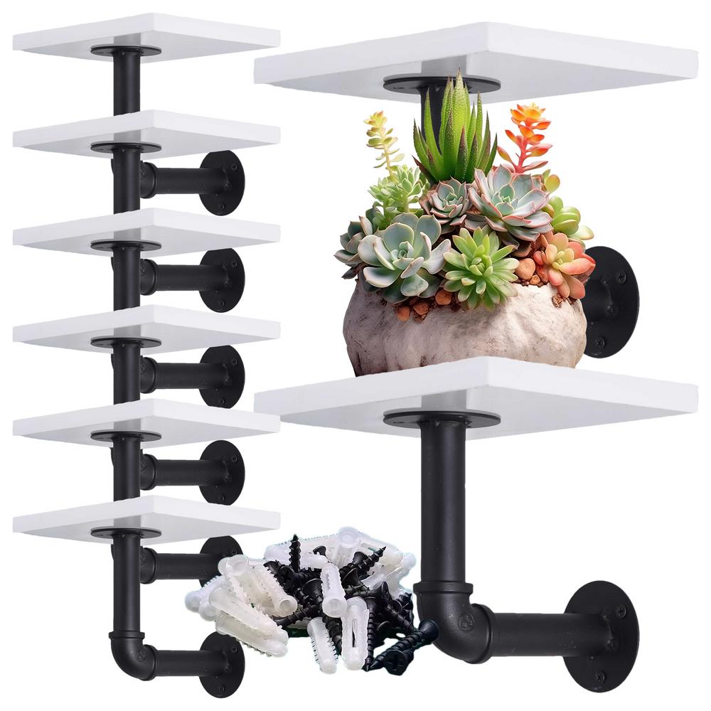 TOPATY Floating Shelf for Wall Wood Wall Shelf Wood Storage Shelf Set ...