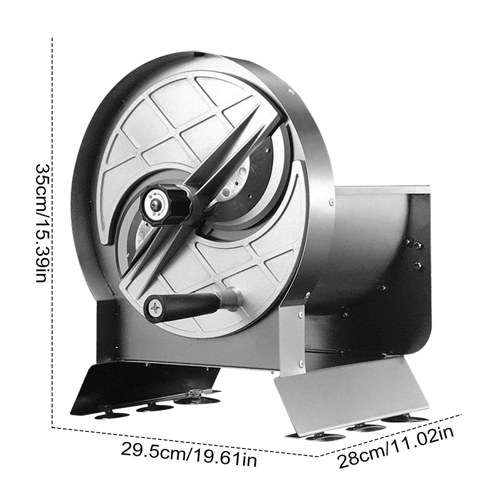TOPATY Manual Slicer | Stainless Steel Commercial Slicing Machine for ...