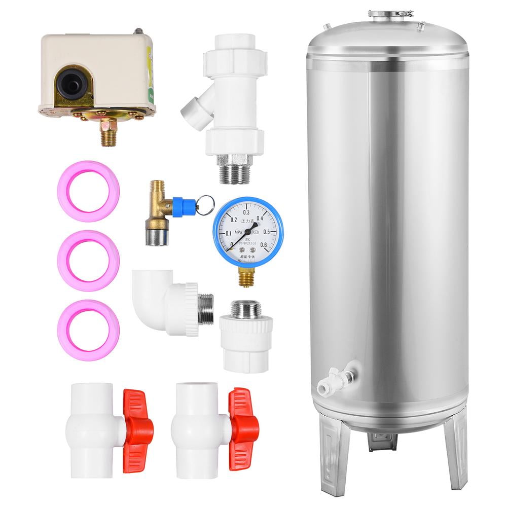 TOPATY Stainless Steel Pressure Tank 250L Pressurized Water Storage ...