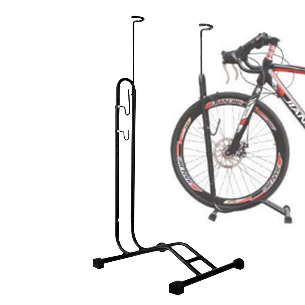 TOPATY Vertical Bike Stand Freestanding Indoor Bike Storage Rack Safe & Secure Bicycle Floor ...