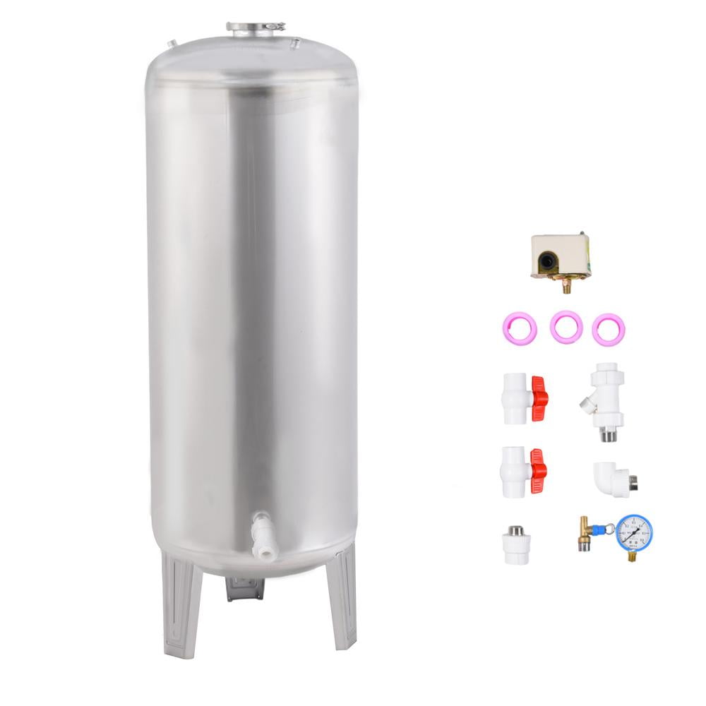 TOPATY Water Pressure Tanks 200L Stainless Steel Industrial ...