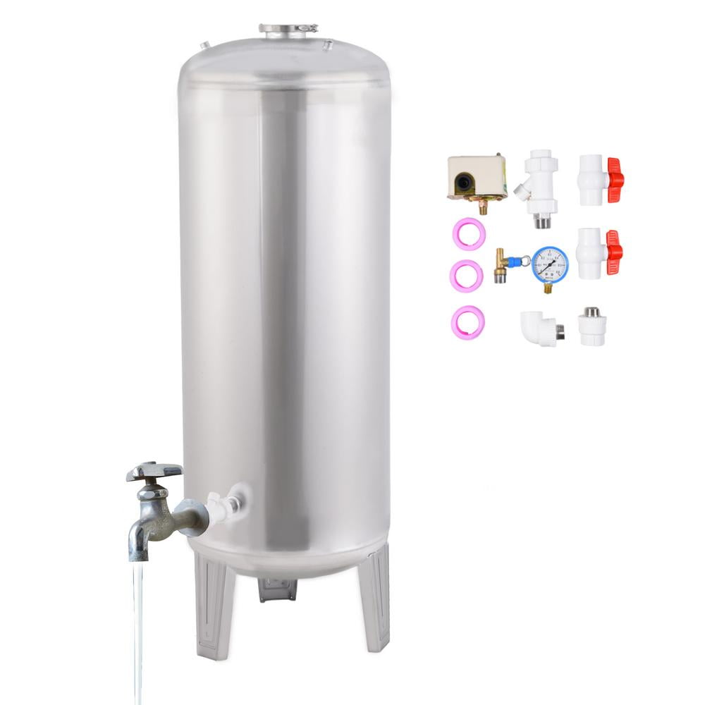 TOPATY Water Pressure Tanks 200L Vertical Well Pressure Tank for ...
