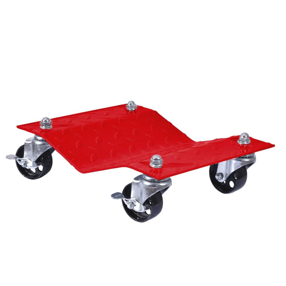 TOPATY Wheel Dollies for Cars 2 Pieces Car Stakes Heavy Duty Car Roller ...