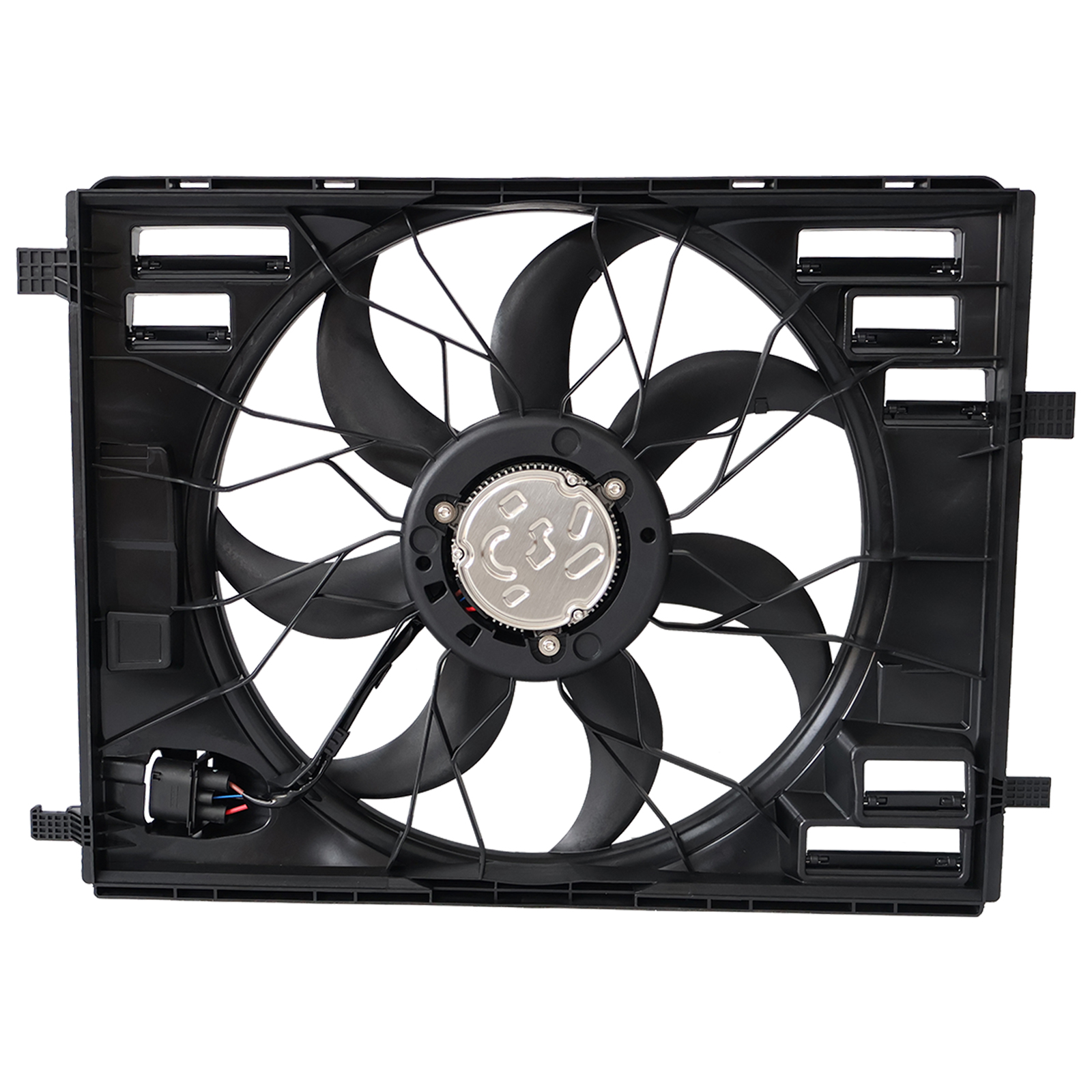 TOPAZ Fits Mercedes-Benz C300 2.0L 2022 2023 Radiator Cooling Fan ...