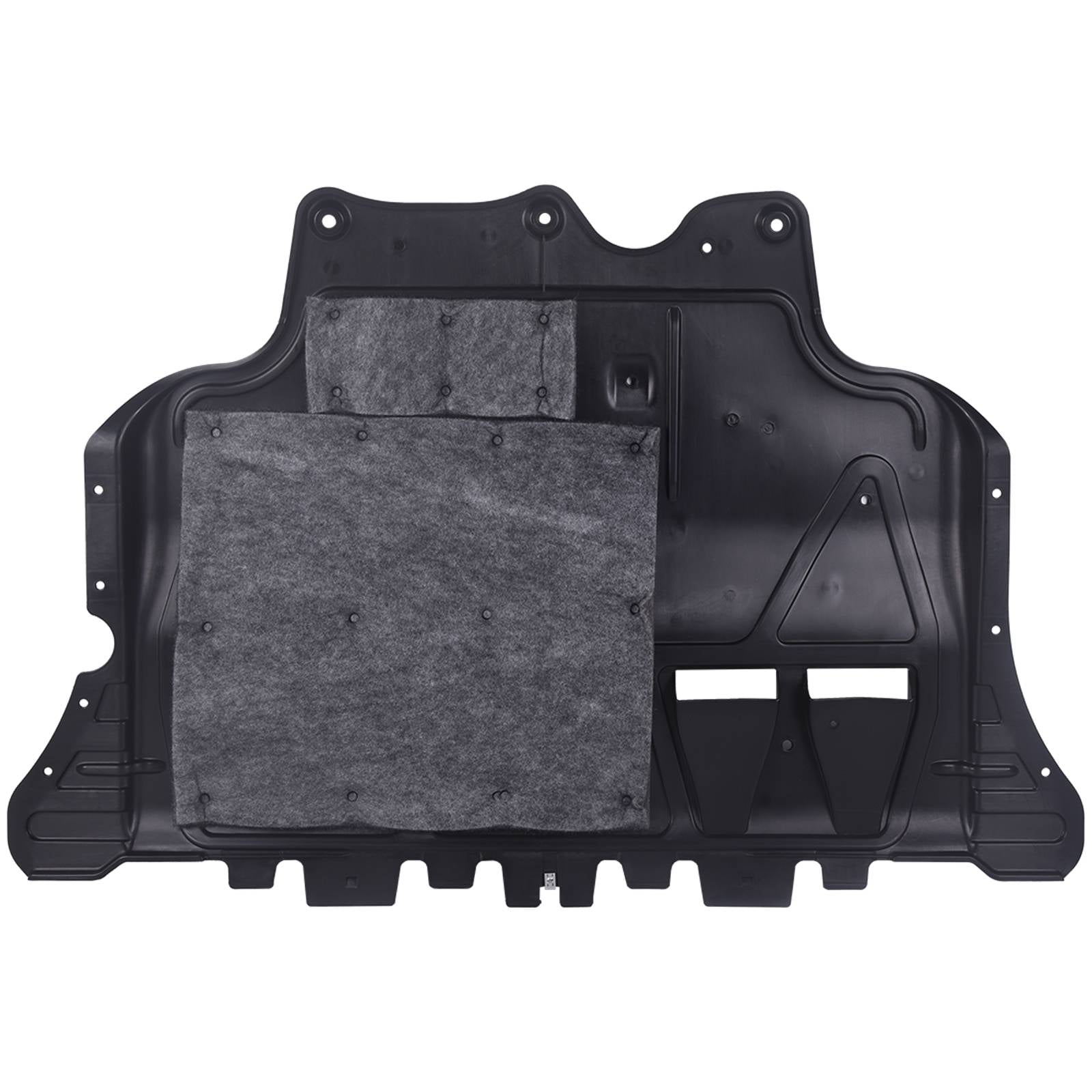 TOPAZ Front Engine Splash Shields w/ Cotton Compatible with Audi A3, A3 ...