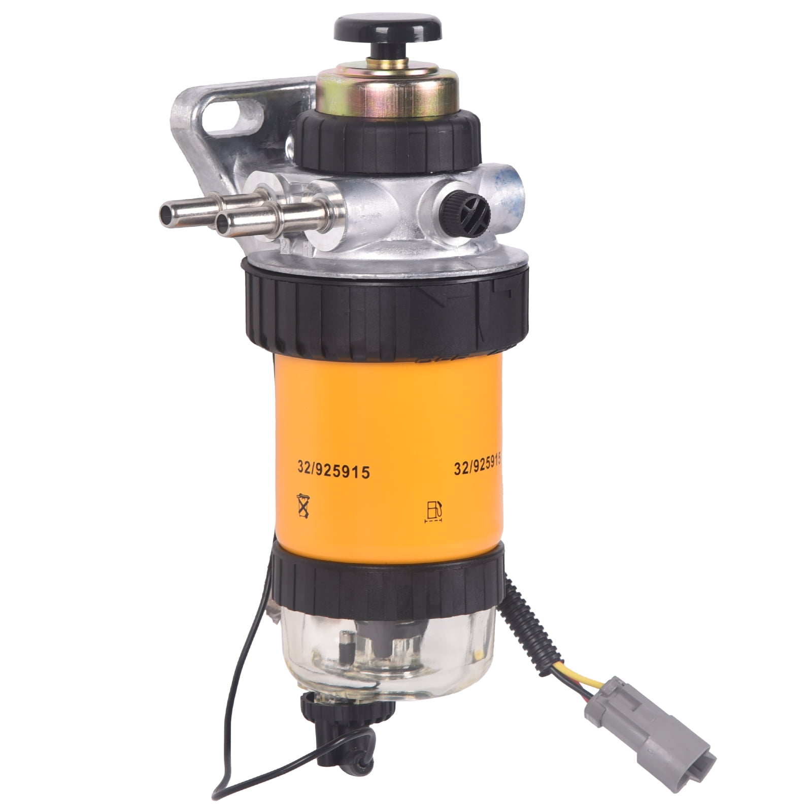 TOPAZ Fuel Filter Assembly with Sensor 30 MICRON Fits JCB Backhoe ...