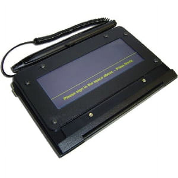 Topaz SigLite Slim Electronic Signature Pad 1x5 with USB & SIGPLUS SW ...