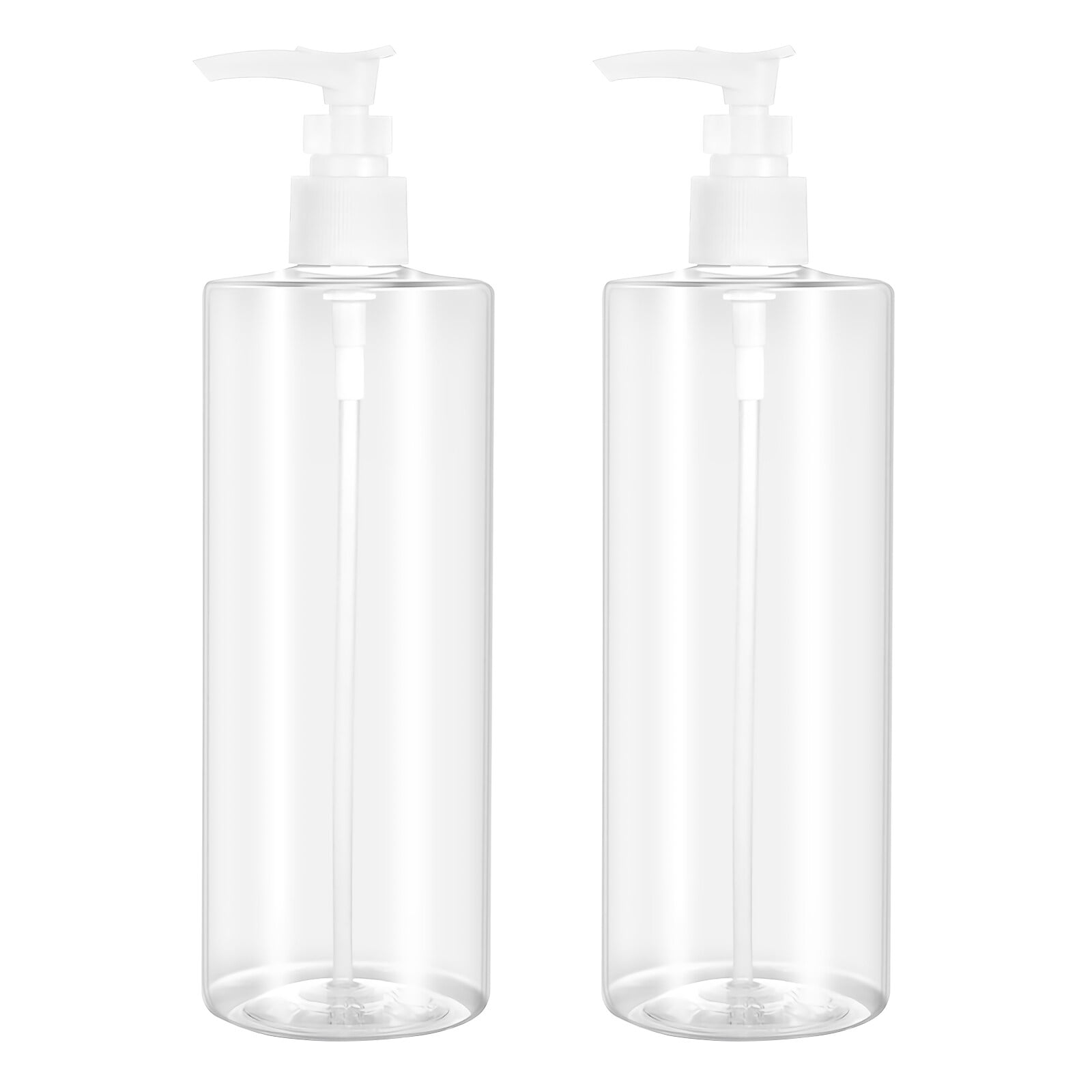 TOPBATHY 2pcs 500ml Empty Bottle Transparent Simple Storage Bottle for ...