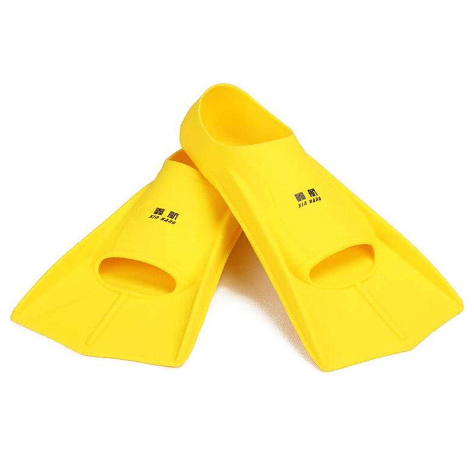 TOPCHAMCES Professional Rubber Swim Training Fins Flippers Short Blade ...