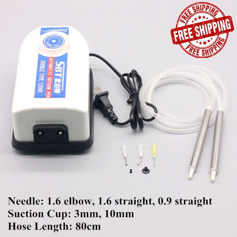 TOPCHANCES 110V IC SMD BGA Chip Pick Up Tools Pump Vacuum Suction Pen ...