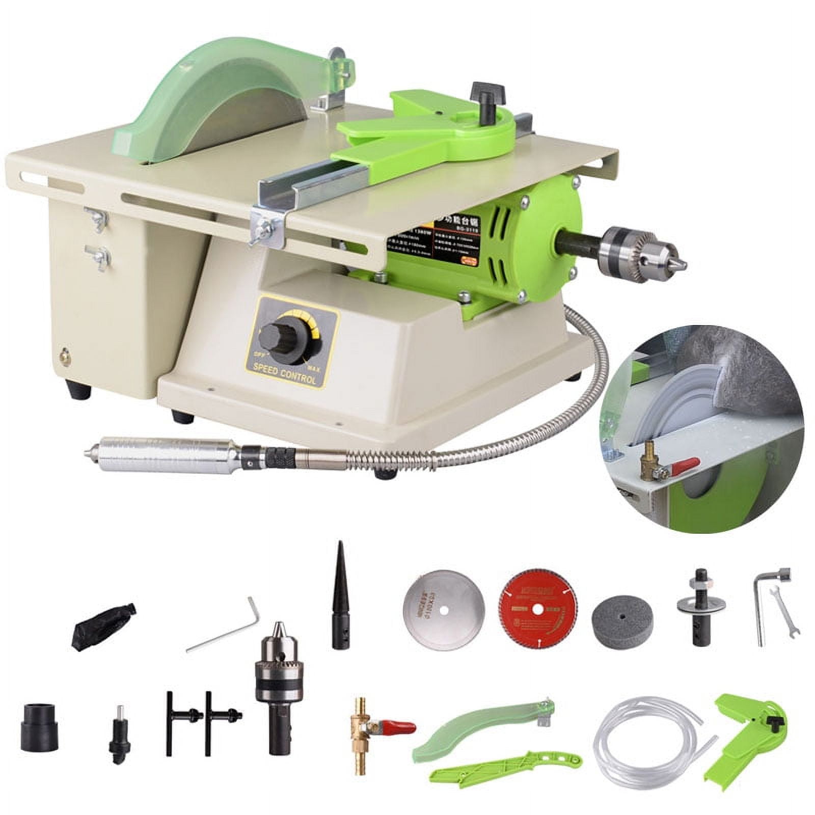 TOPCHANCES 1380W Multifunction Jewelry & Wood Carving, Polishing ...