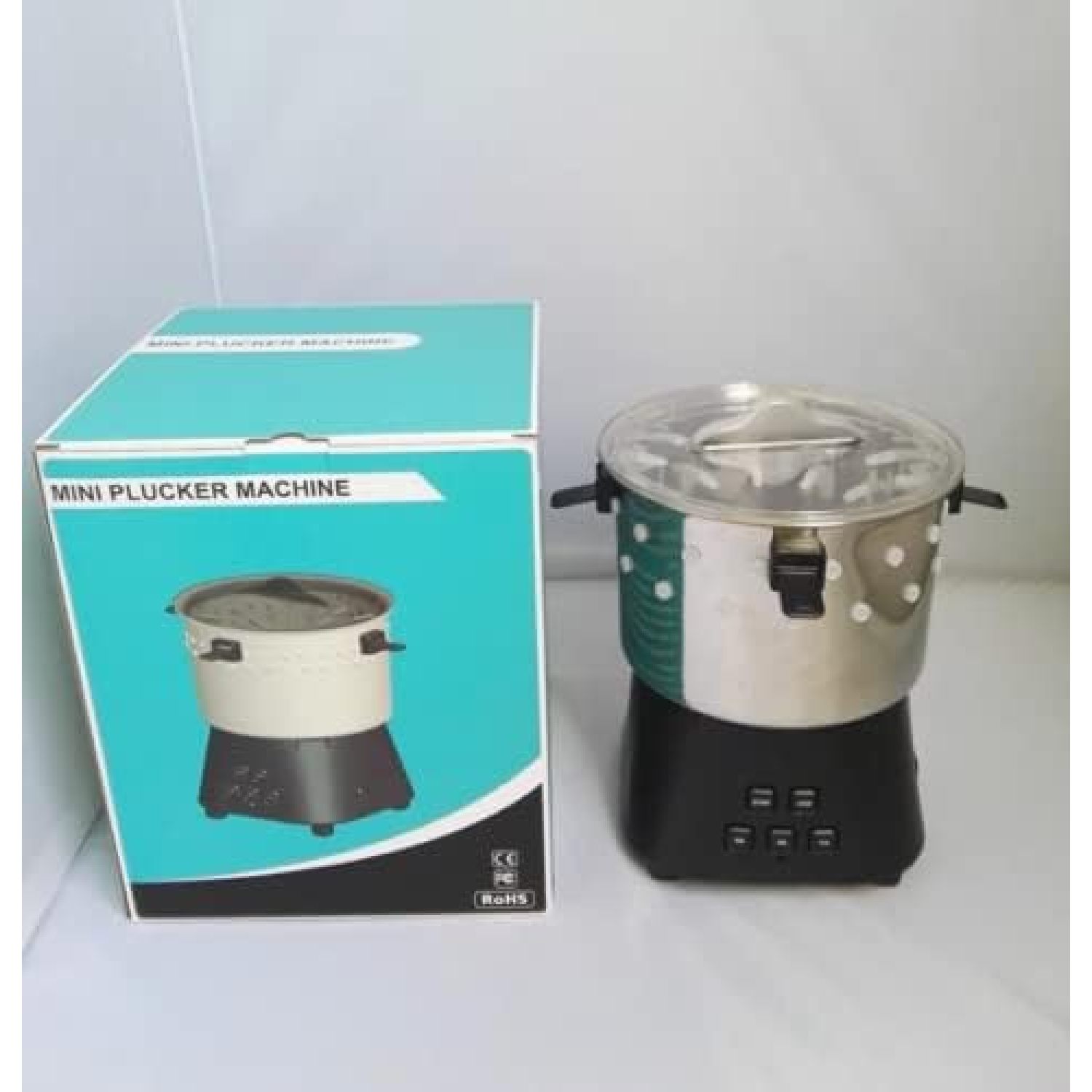 TOPCHANCES 1500W Commercial Chicken Poultry Plucker Feather Plucking ...