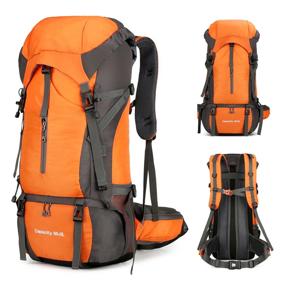 TOPCHANCES 70L Hiking Backpack, Waterproof Camping Essentials Bag with ...
