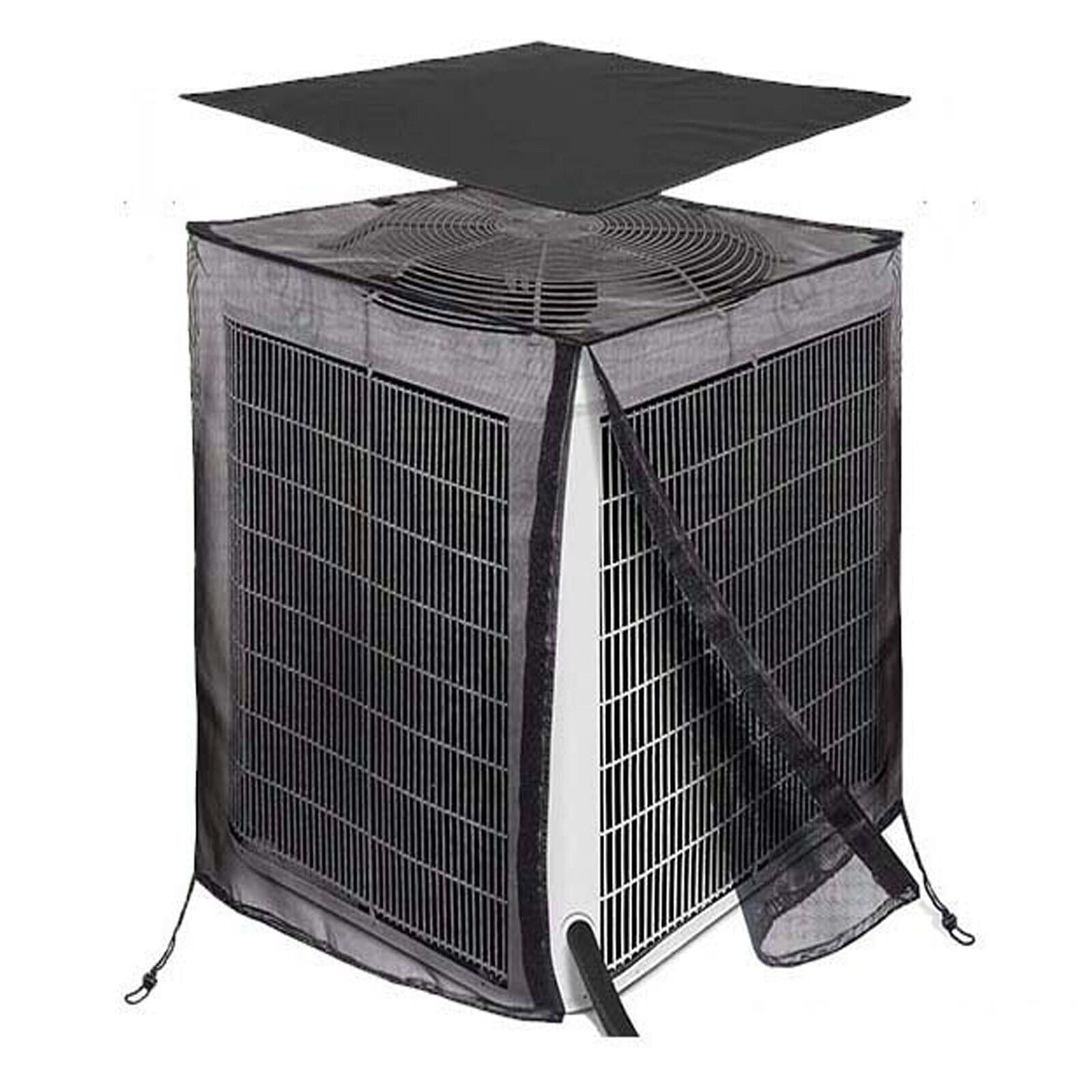 TOPCHANCES Air Conditioner Cover, Square Weatherproof 600D Heavy Duty ...