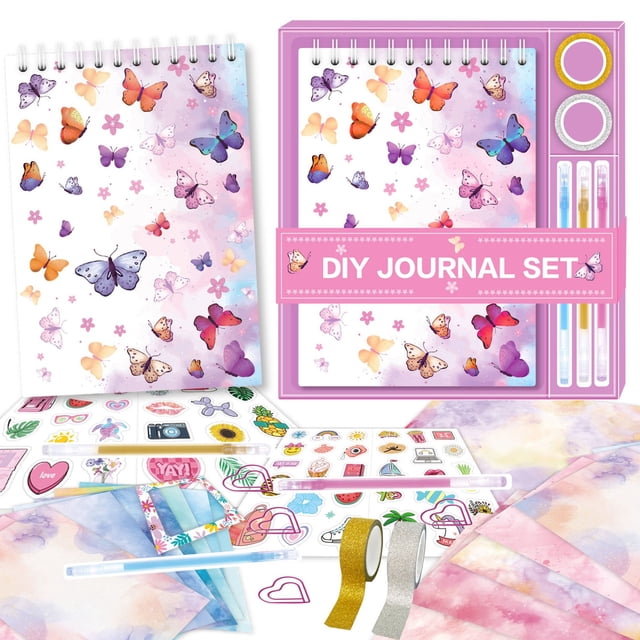 TOPCHANCES DIY Journal Kit for Girls Christmas Birthday Gifts, DIY ...