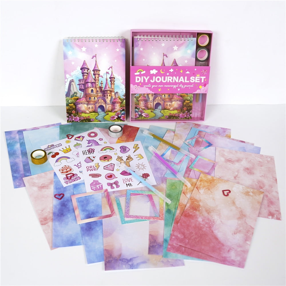 TOPCHANCES DIY Journal Kit for Girls Christmas Birthday Gifts, DIY ...