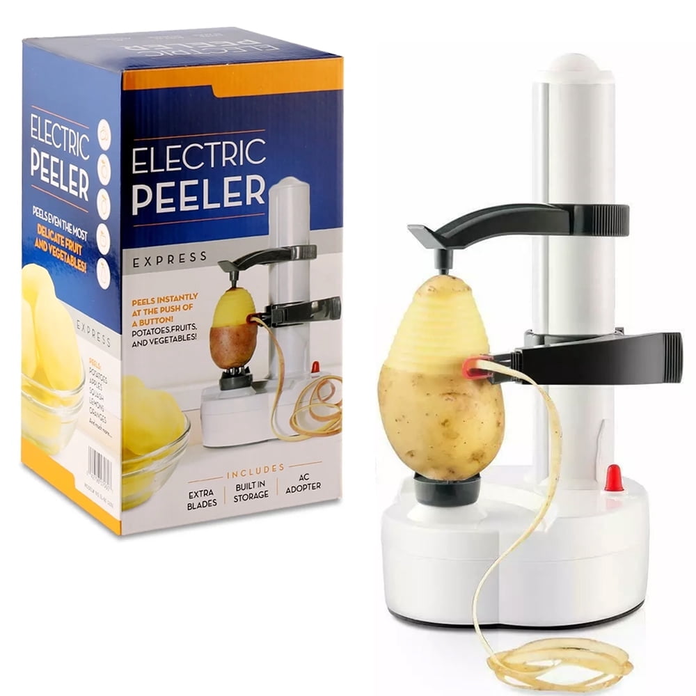 TOPCHANCES Electric Peeler Automatic Rotating Fruit & Veg Machine ...