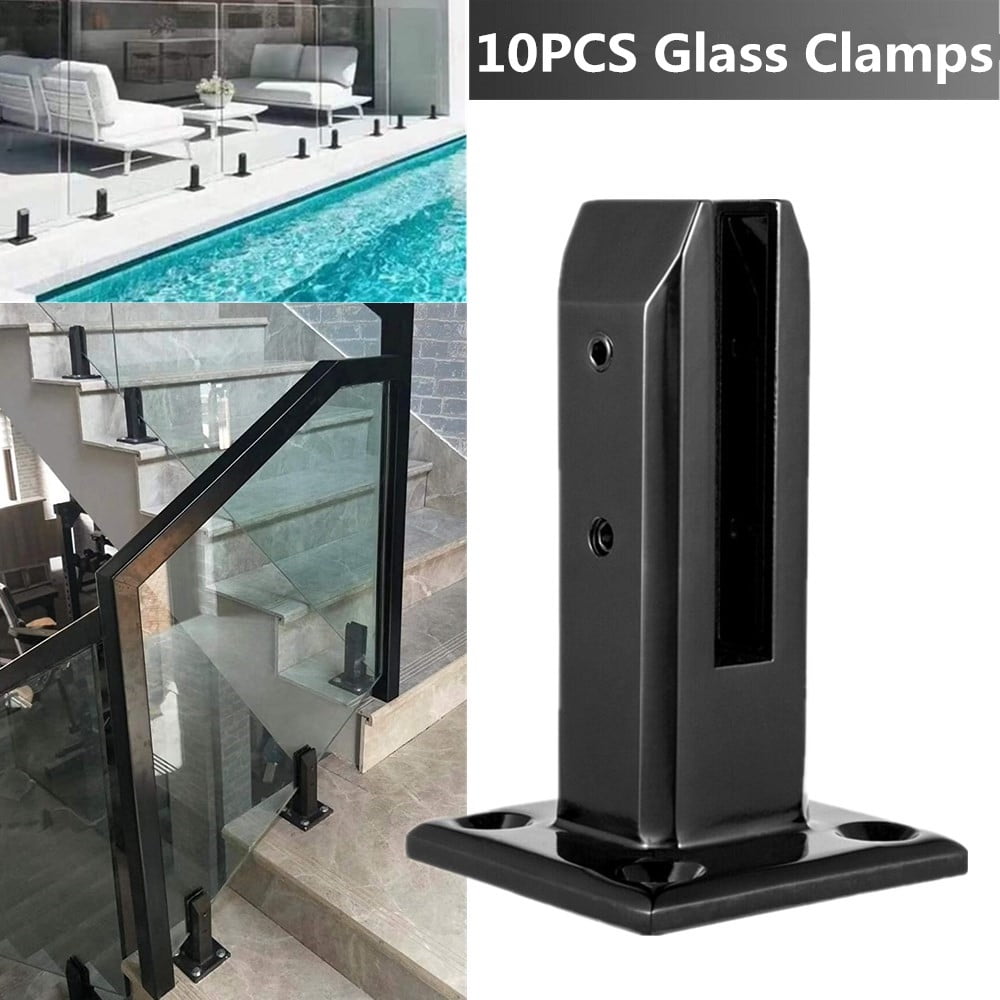 TOPCHANCES Heavy Duty Stainless Steel Glass Pool Fence Spigot ...