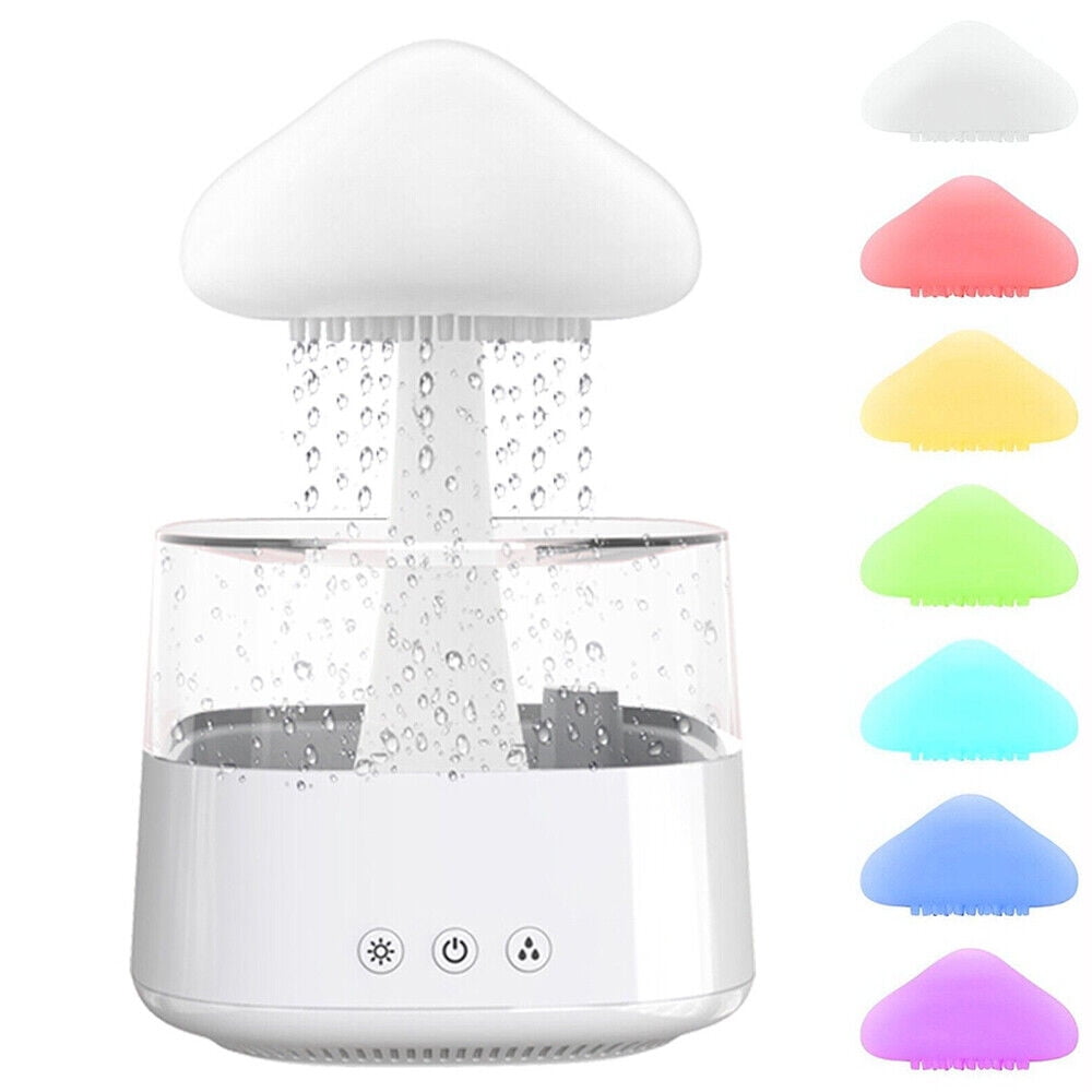 TOPCHANCES Home Humidifier, Diffuser Humidifier with Seven Color LED ...