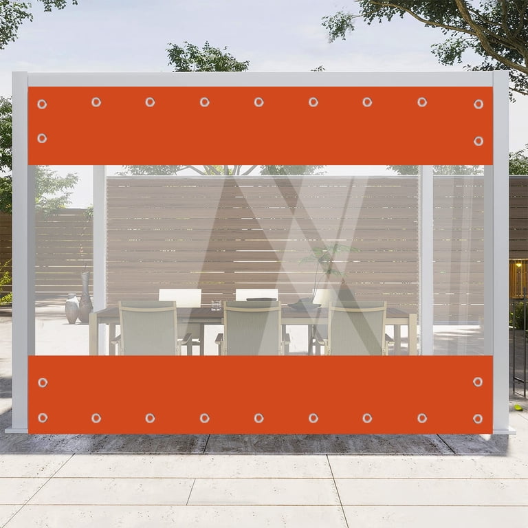 Clear Outdoor Curtains