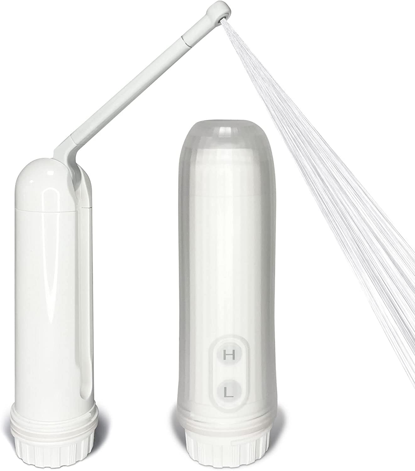 TOPCHANCES Portable Bidet Handheld Electric Bidet Sprayer with Nozzle ...