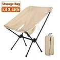 Topchances Ultralight Folding Compact Camping Chair with Storage Bag ...