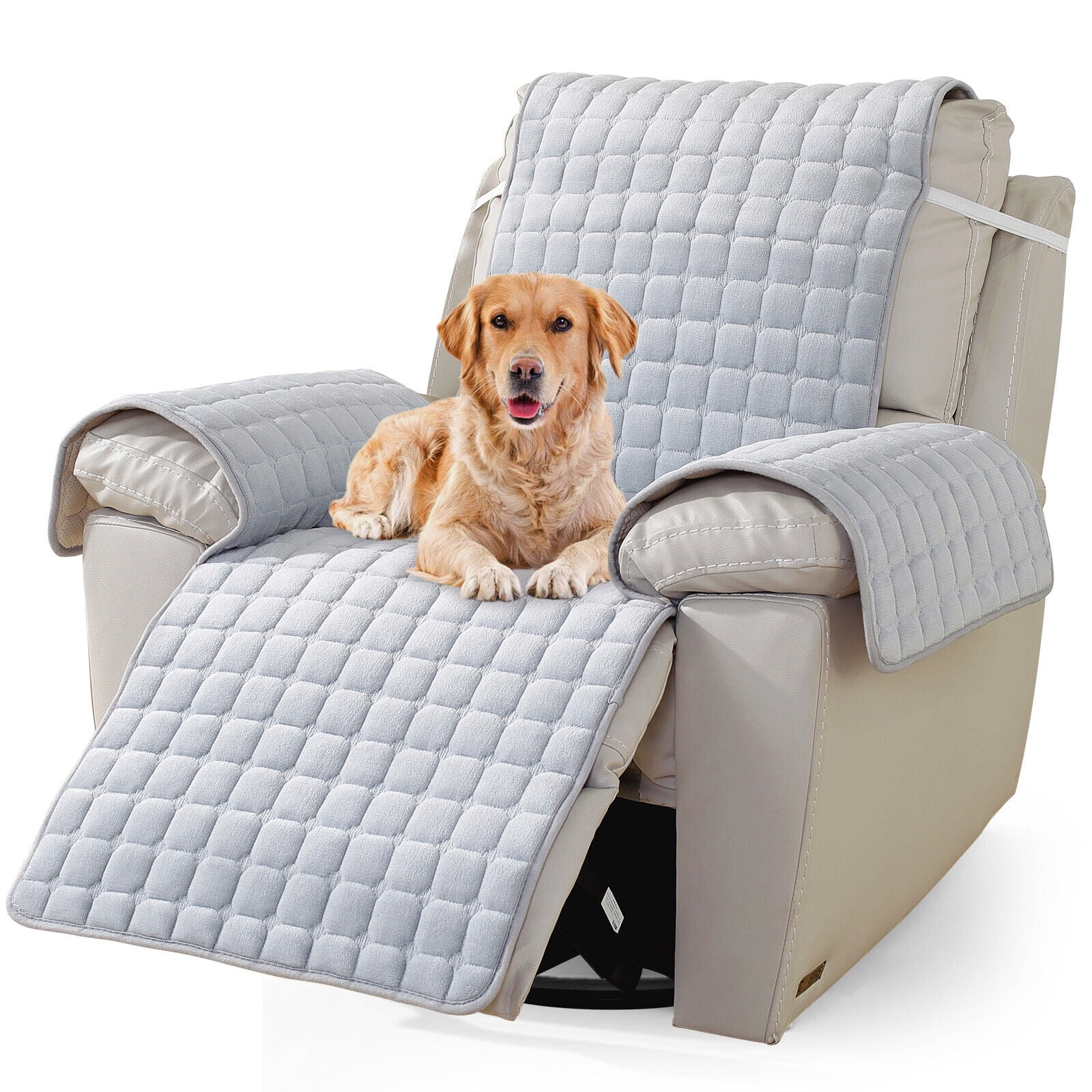TOPCHANCES Recliner Chair Cover Couch Slipcover Pet Anti Slip Lounge ...