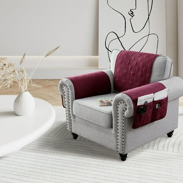 Cloth Headrest Cover for furniture, furniture protectors, solid color ...