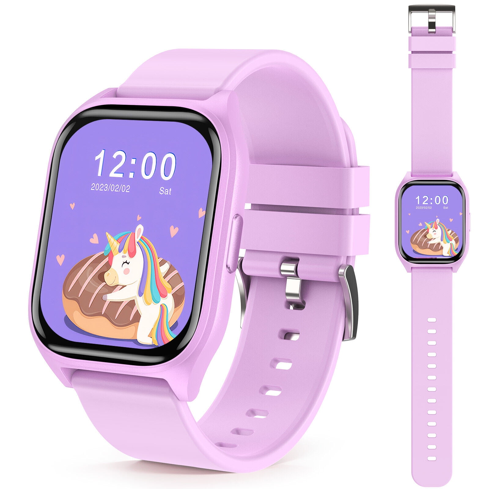 TOPCHANCES Smart Watch for Girls Boys, Kids Smartwatch with 14 Puzzle ...