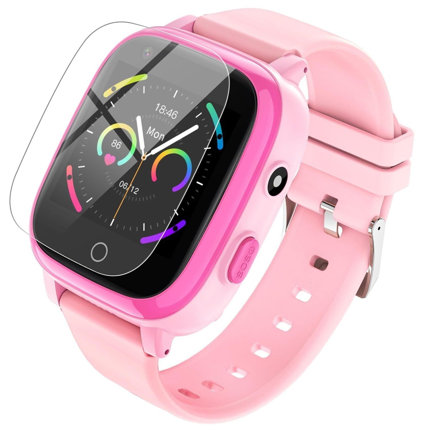 TOPCHANCES Smart Watch for Kids, 1.54" 4G Smartwatch with LBS GPS ...