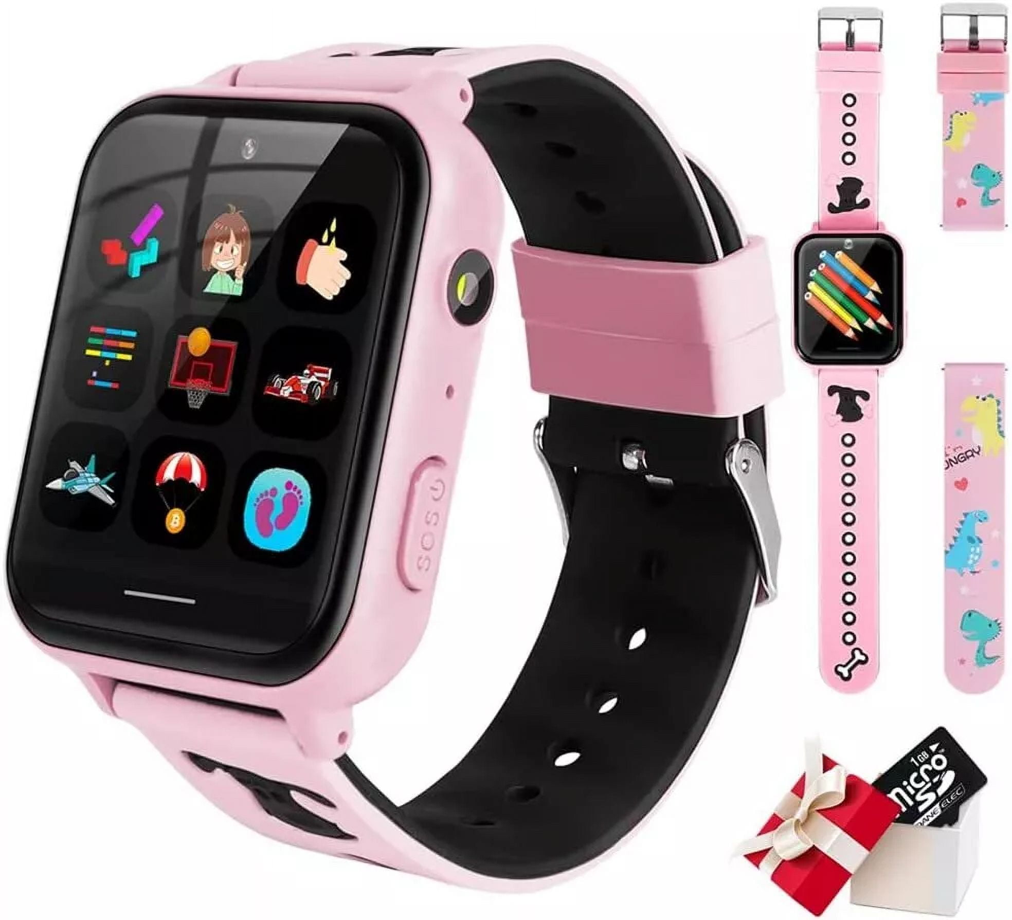 TOPCHANCES Smart Watch for Kids, Kids Smartwatch with Two-way Call 10 ...