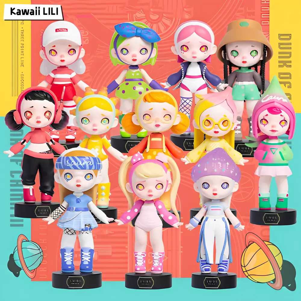 TOPCITY Lara Croft Fruit Series Blind Box Mannequin Toys Girls Birthday ...