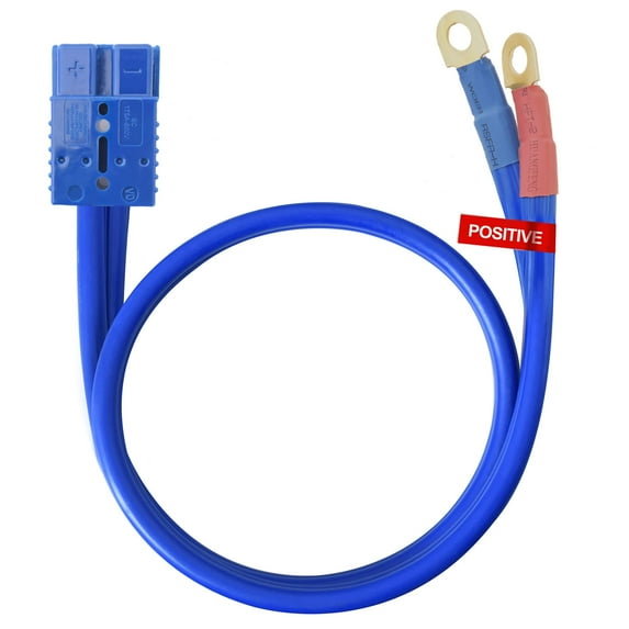 TOPDC Quick Connect Power Cable 1 Gauge 5 Feet Jumper Cables for Car ...