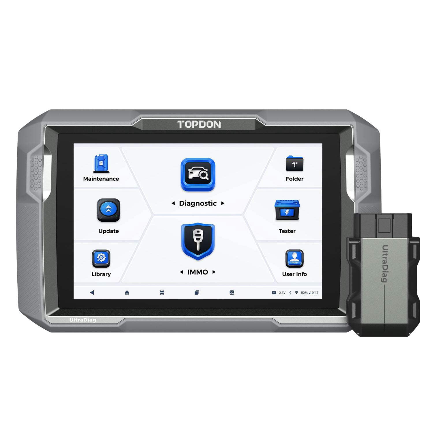 8" Scan Tool & Key Programming w/Bi-Directional Controls ULTRADIAG ...