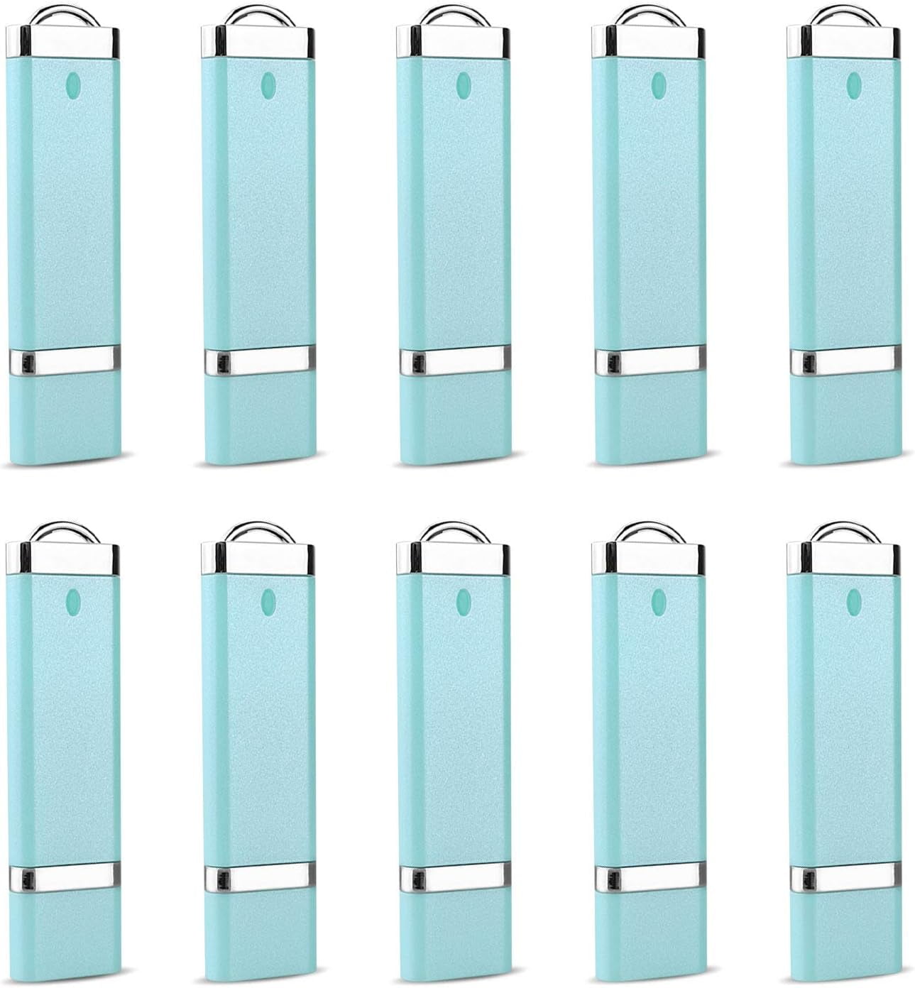 TOPESEL 10 Pack 4GB USB 2.0 Flash Drive Bulk Pack Thumb Drive 4GB USB ...