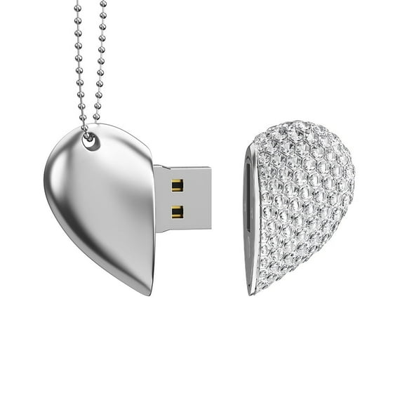 Heart Shaped Usb Flash Drive