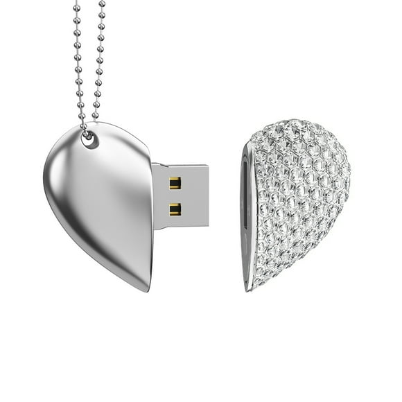 Heart Shaped Usb Flash Drive