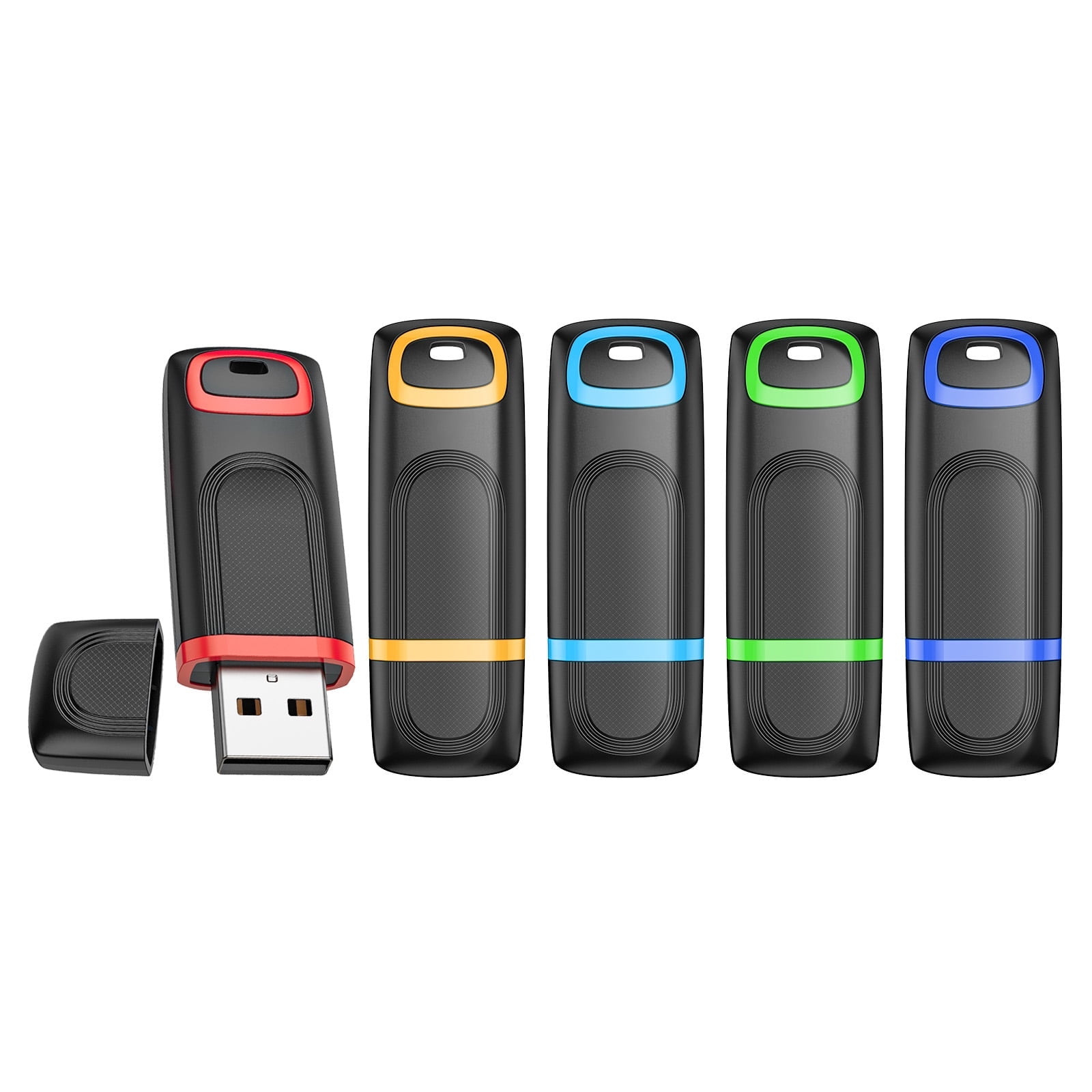 TOPESEL 5 Pack 64GB USB 3.0 Flash Drive Thumb Drive Memory Sticks - Walmart.com