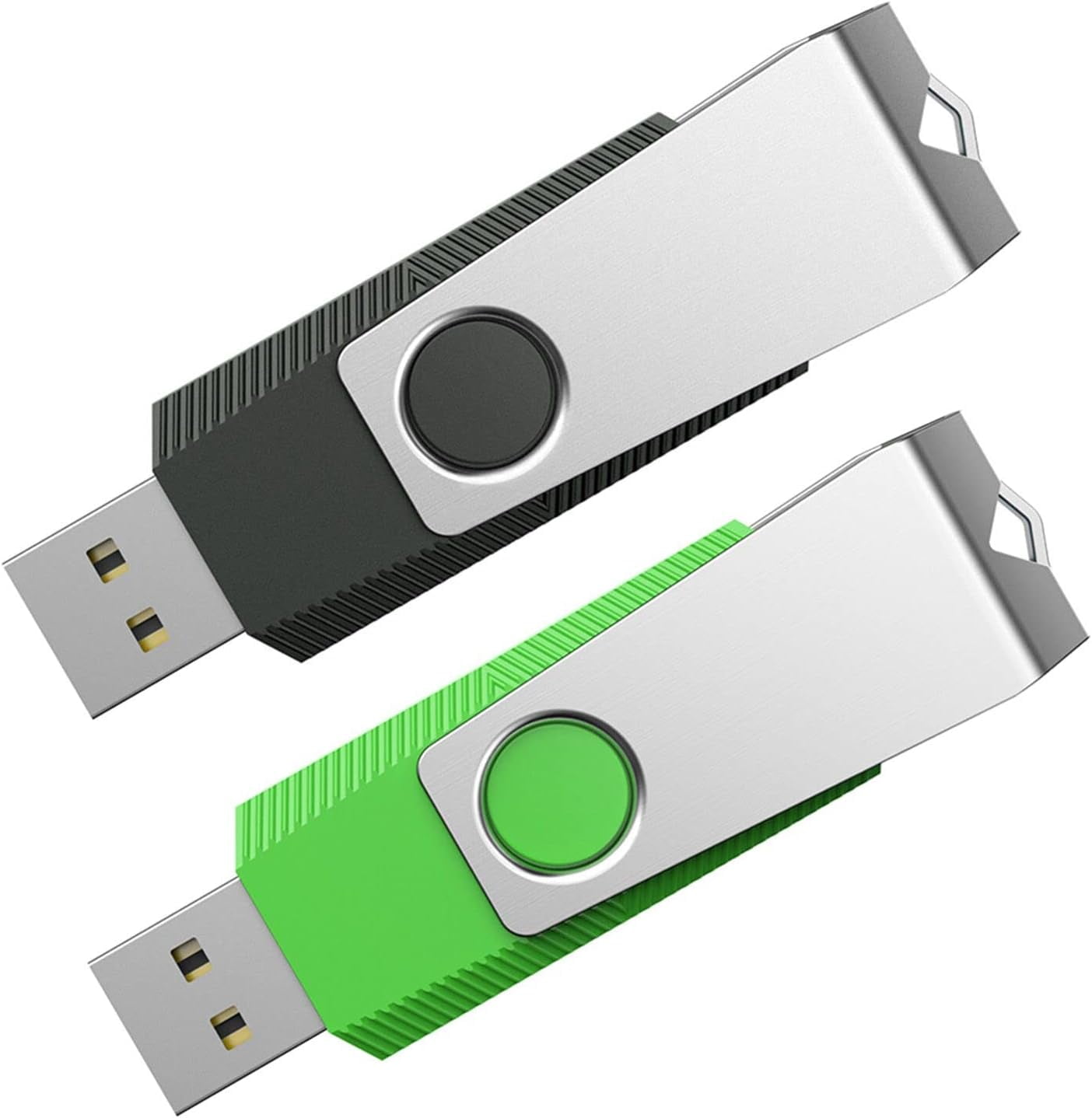 TOPESEL 64GB Flash Drive 2 Pack Thumb Drive Zip Drive USB 2.0 Memory ...