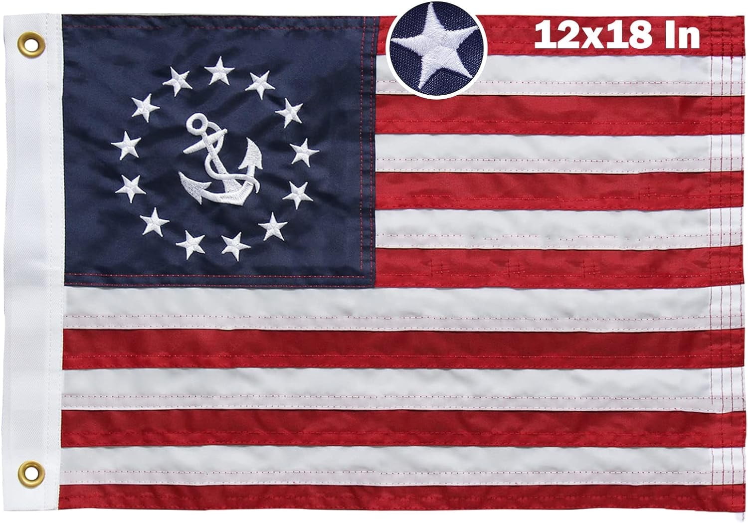 Boat Flag Yacht Ensign Boat Flags Marine 12x18 Nautical Flags ...
