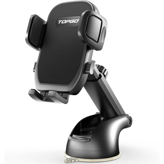 TOPGO Car phone Holder Extendable Mechanical Arm Car Mount with Strong ...