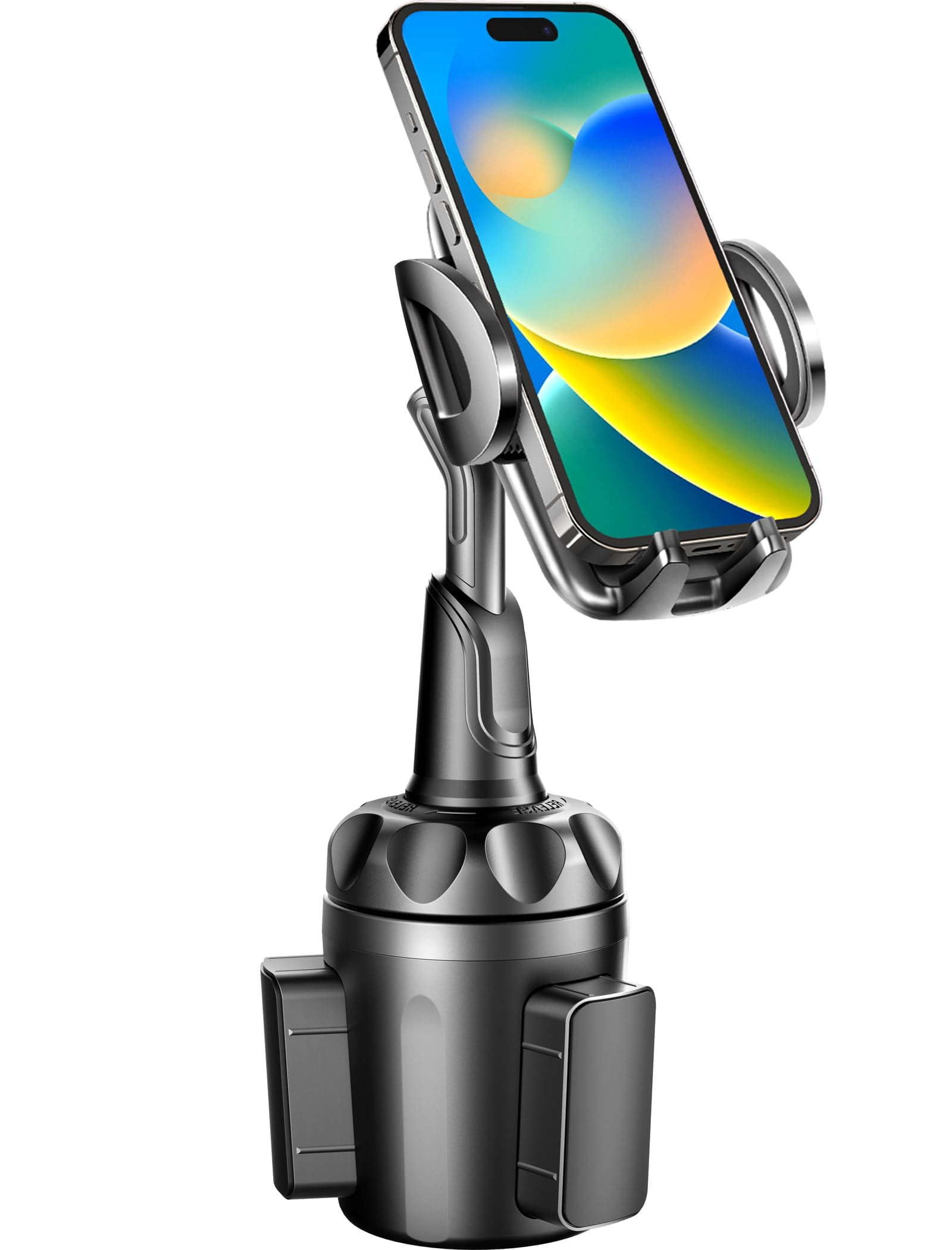 TOPGO Cup Holder Phone OIF8 Mount, Cup Phone Holder for Car [Secure ...
