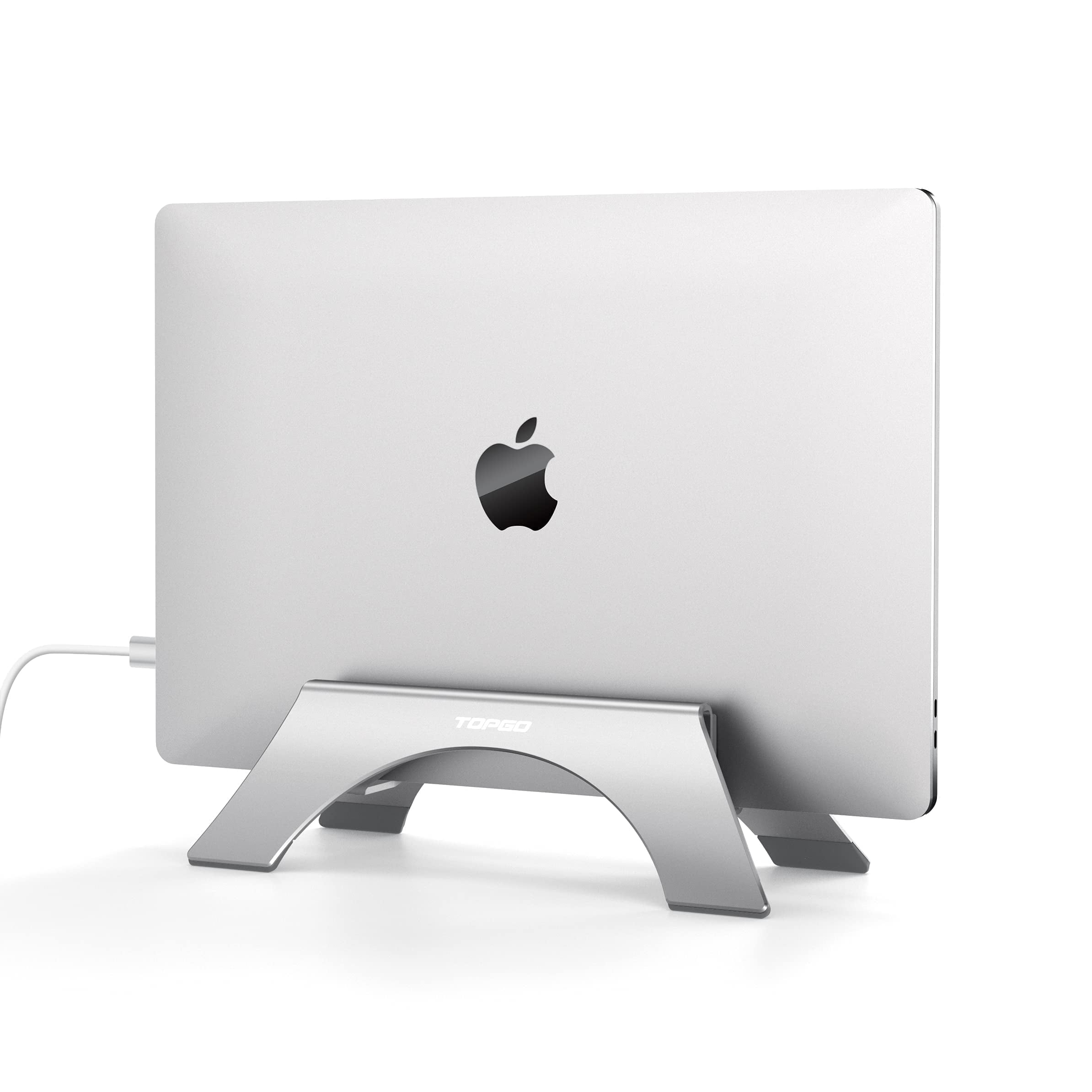 TOPGO Vertical Laptop Stand for MacBook and Other Notebooks Thickness ...