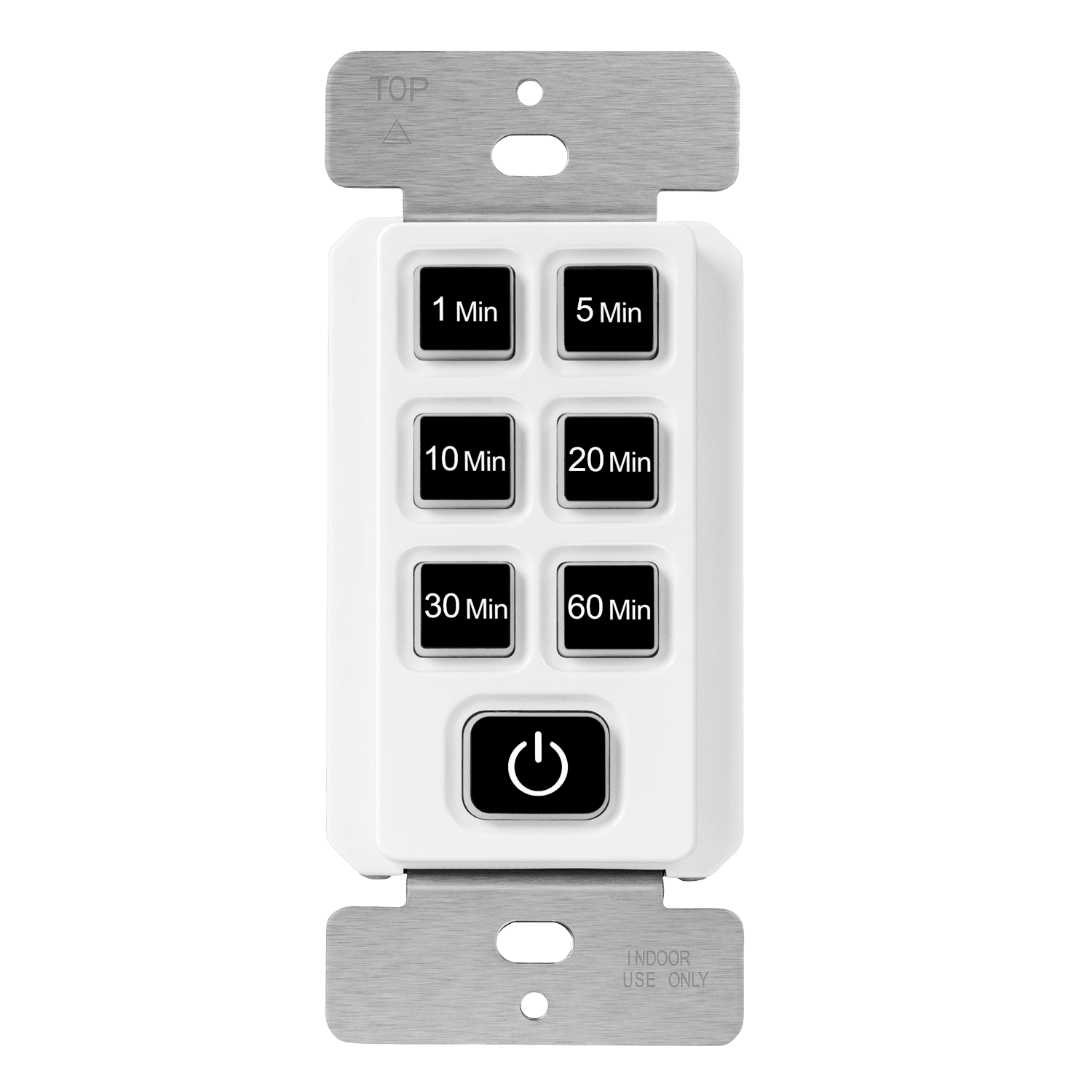 TOPGREENER Countdown Timer Switch, 1-60 Min, LED Indicator, 120VAC 60Hz ...