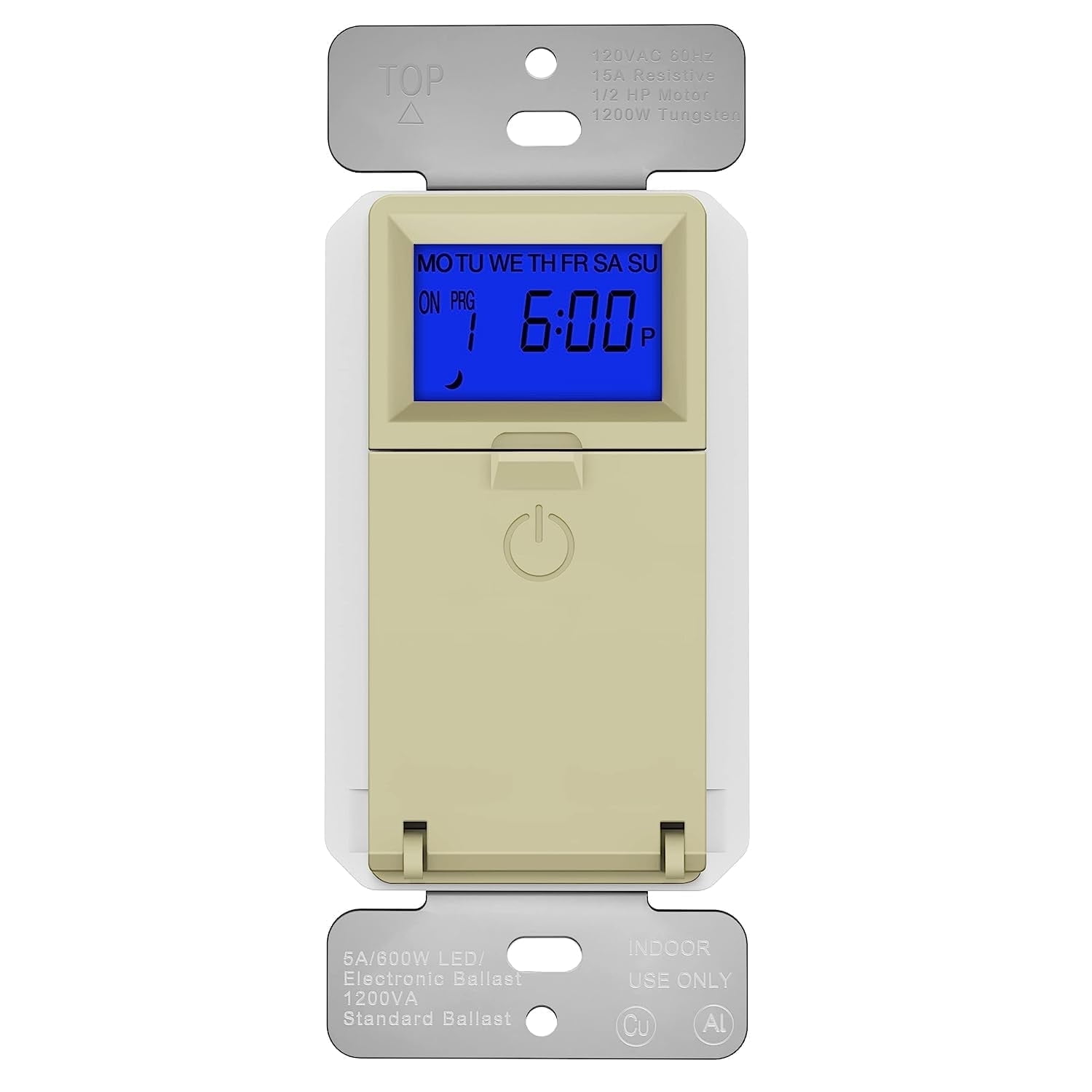 TOPGREENER Digital Astronomic Timer Switch, 7-Day Programmable Sunrise ...