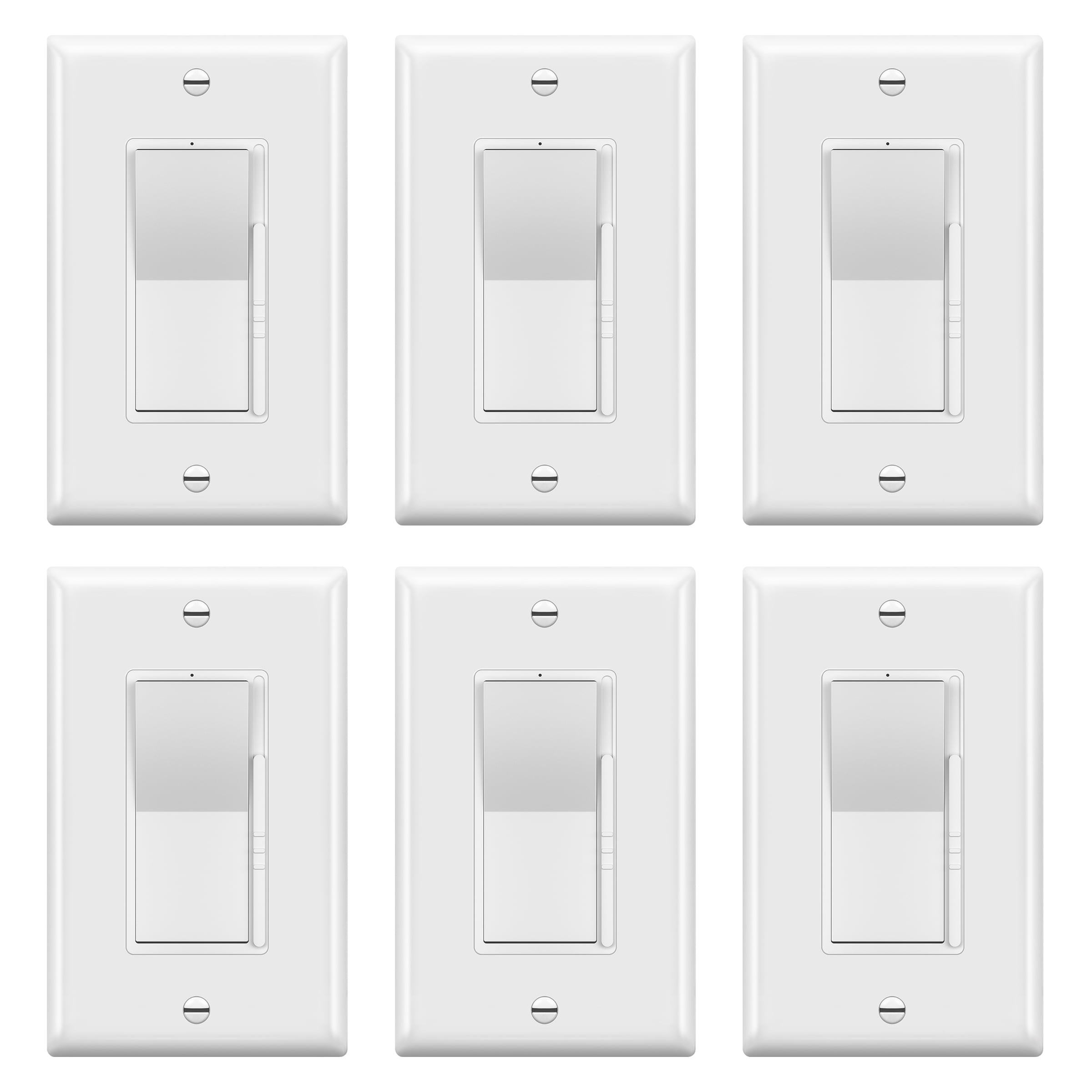 TOPGREENER Dimmer Light Switch, LED Dimmer Switches for 300W Dimmable ...