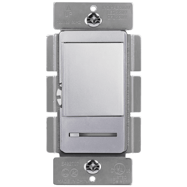 ELEGRP Slide Dimmer Switch, Single Pole or 3-Way, Rocker Paddle ...