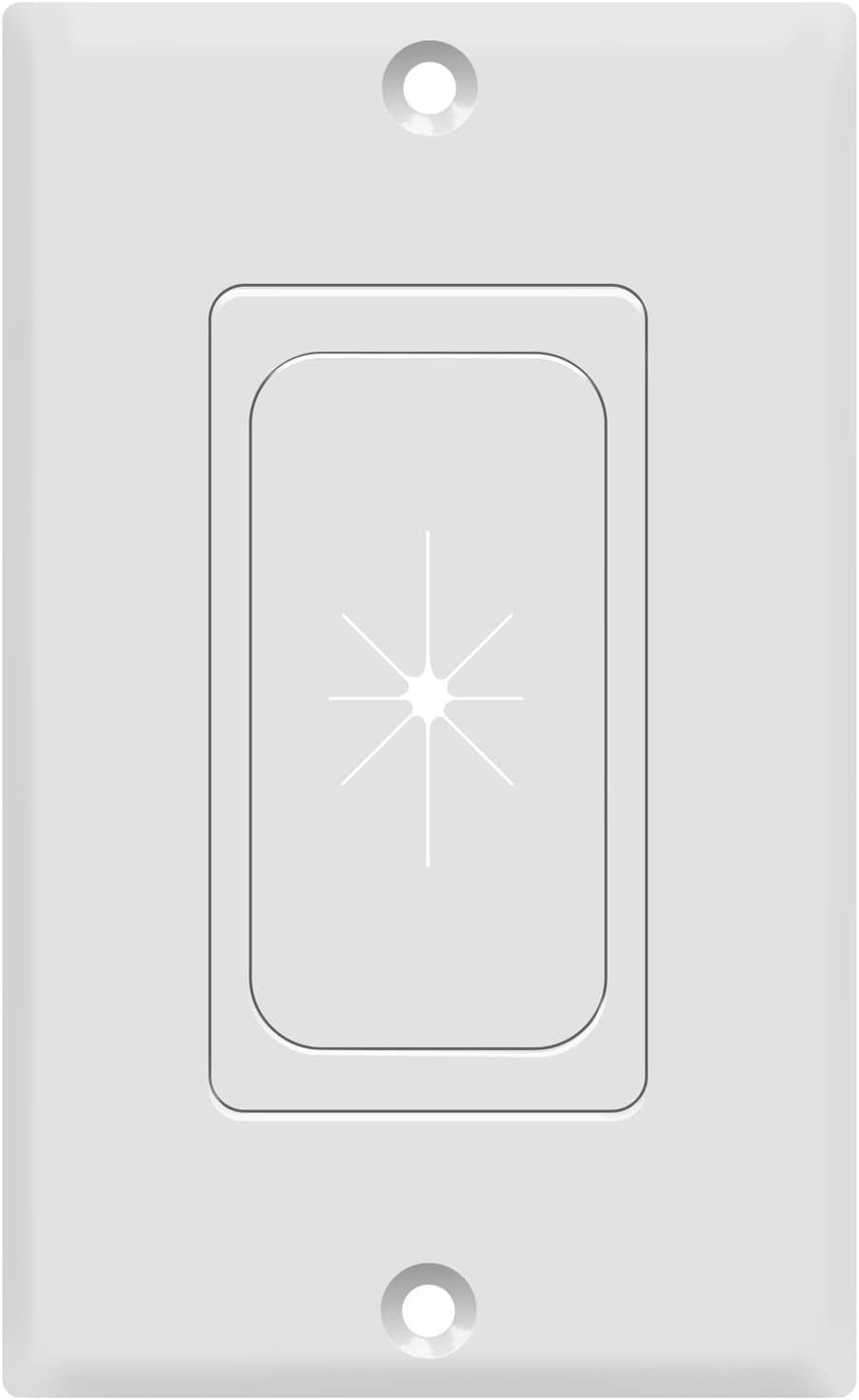 TOPGREENER Low Voltage Cable Pass-Through Insert, Rubber, Ethernet ...