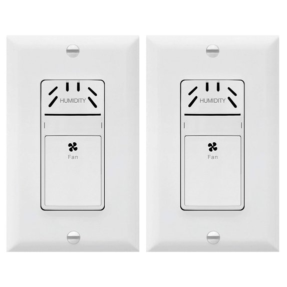 TOPGREENER Humidity Sensor and Fan Control Switch, Ventilation Fan ...